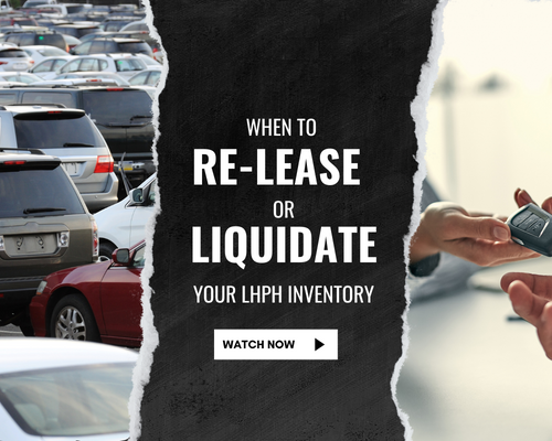 When To Re-Lease And When To Take Your Vehicle To Auction